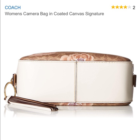 Coach | Bags | Coach Rose Monogram Camera Crossbody Bag | Poshmark